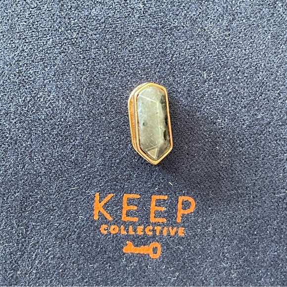 KEEP Collective | Jewelry | Keep Collective Grey Stone Charm | Poshmark
